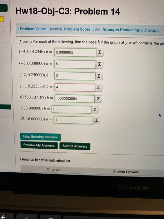 Solved how do i find the correct answer for the one | Chegg.com