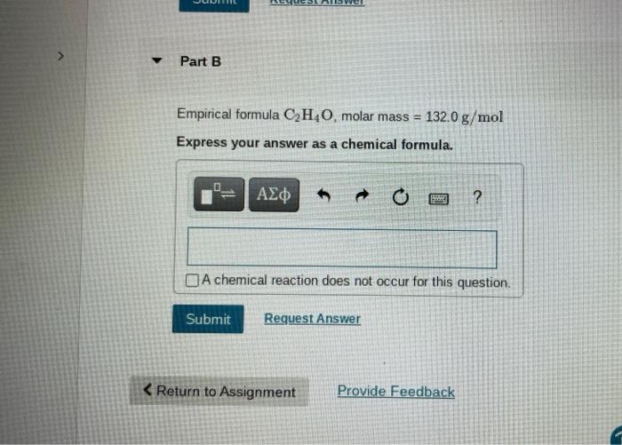 Solved What is the molecular formula of each of the | Chegg.com