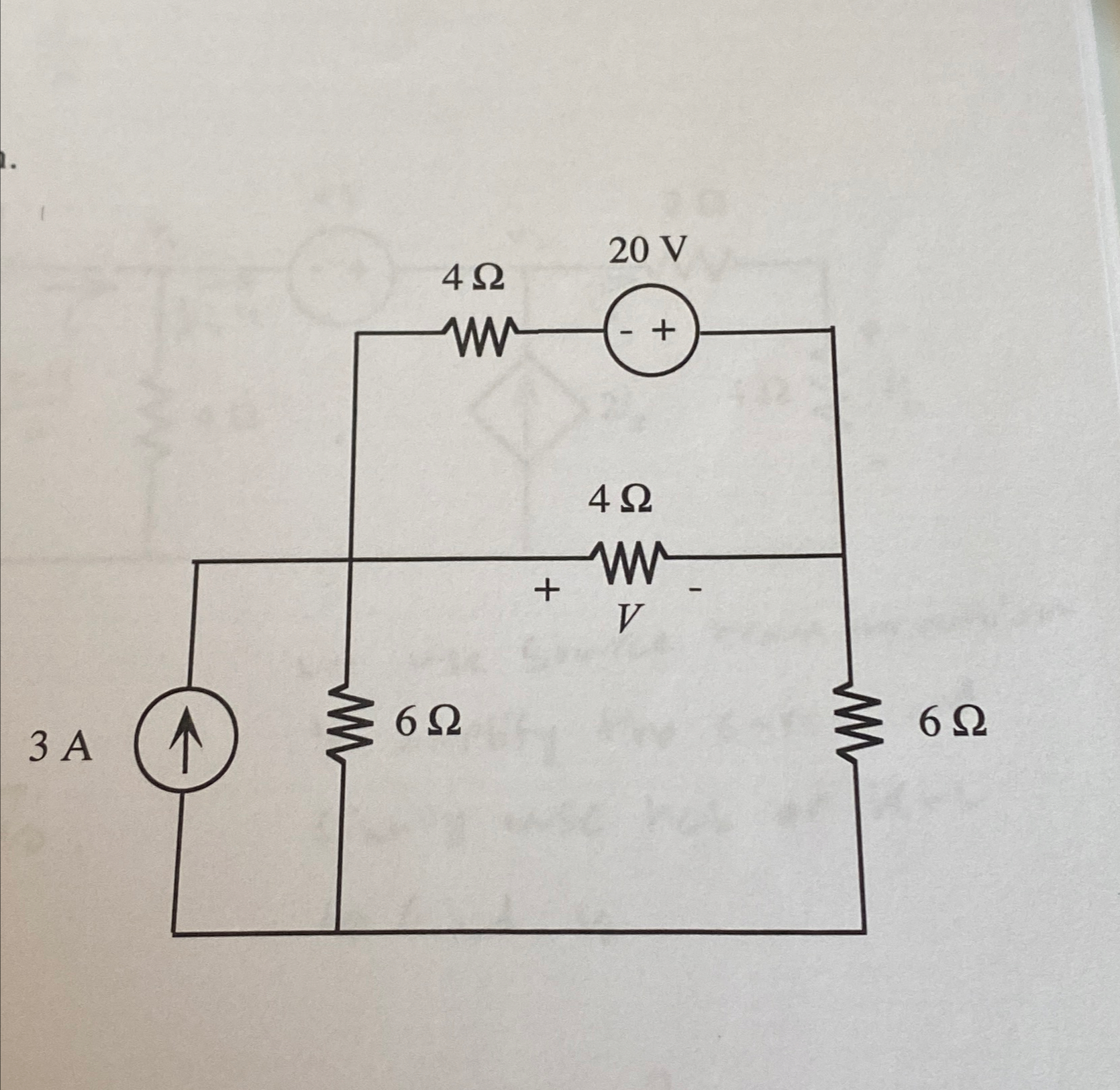 Solved Using superposition find v: | Chegg.com Solved Using superposition find v: | Chegg.com