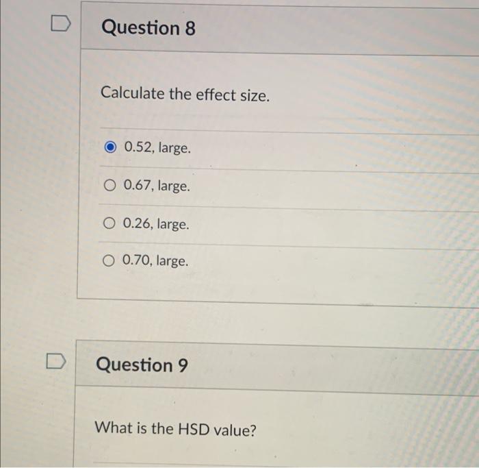 Solved One-Way Within-Groups ANOVA Researchers interested in | Chegg.com