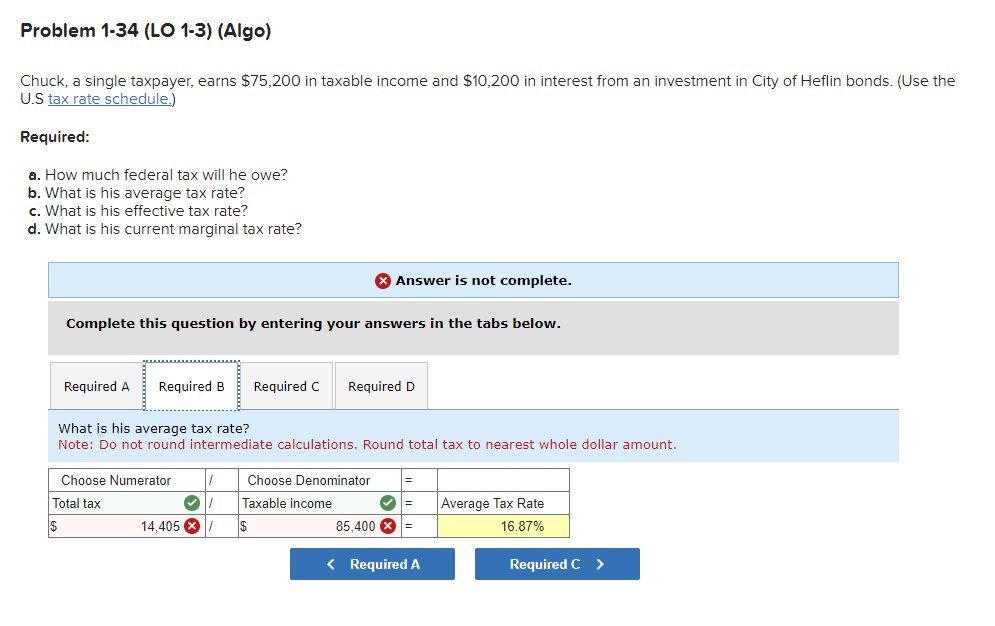 Solved Problem 1-34 (LO 1-3) (Algo)Chuck, a single taxpayer, | Chegg.com Solved Problem 1-34 (LO 1-3) (Algo)Chuck, a single taxpayer, | Chegg.com