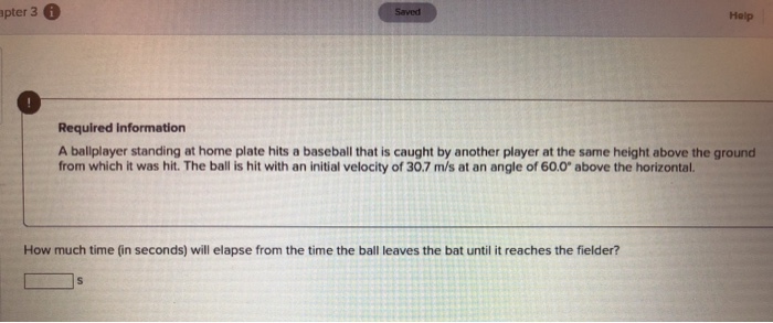 Solved apter 3 Saved Help Required information A ballplayer | Chegg.com Solved apter 3 Saved Help Required information A ballplayer | Chegg.com