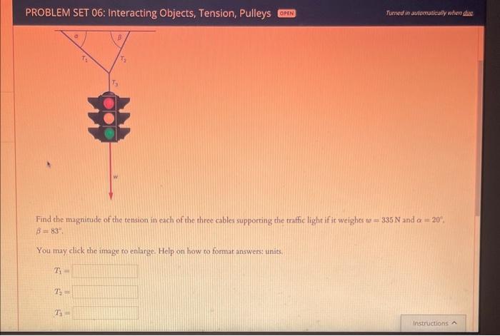 Solved PROBLEM SET 06: Interacting Objects, Tension, Pulleys | Chegg.com