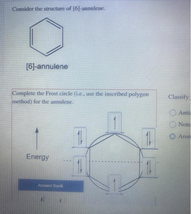 Solved Consider the structure of [6]-annulene. [6]-annulene | Chegg.com