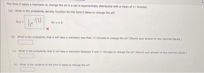 Solved A What Is The Probablity Density Function For The 8216