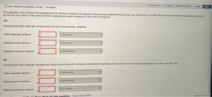 Solved CALCULATOR Your answer is partially correct. Try | Chegg.com
