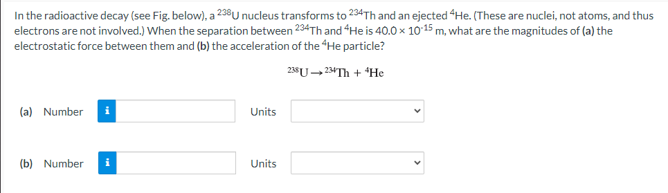 Solved In the radioactive decay (see Fig. below), ﻿a ?238U | Chegg.com