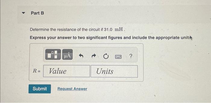 Solved It takes 2.28 ms for the current in an LR circuit to | Chegg.com