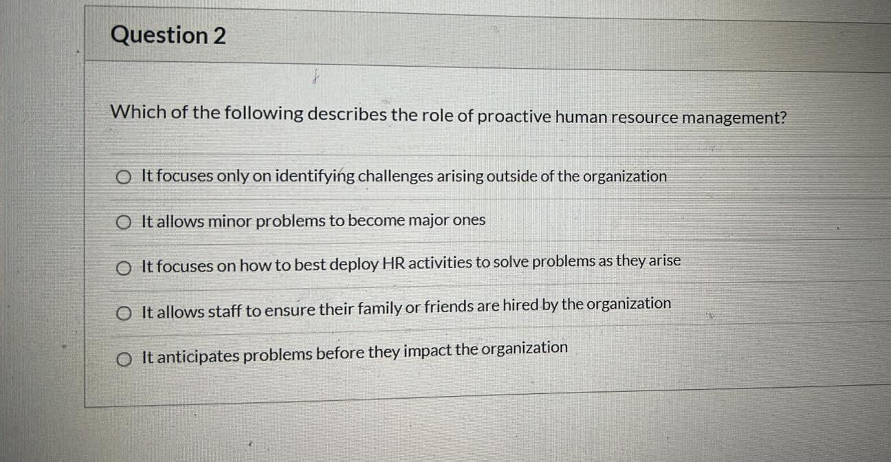 Which of the following describes the role of | Chegg.com