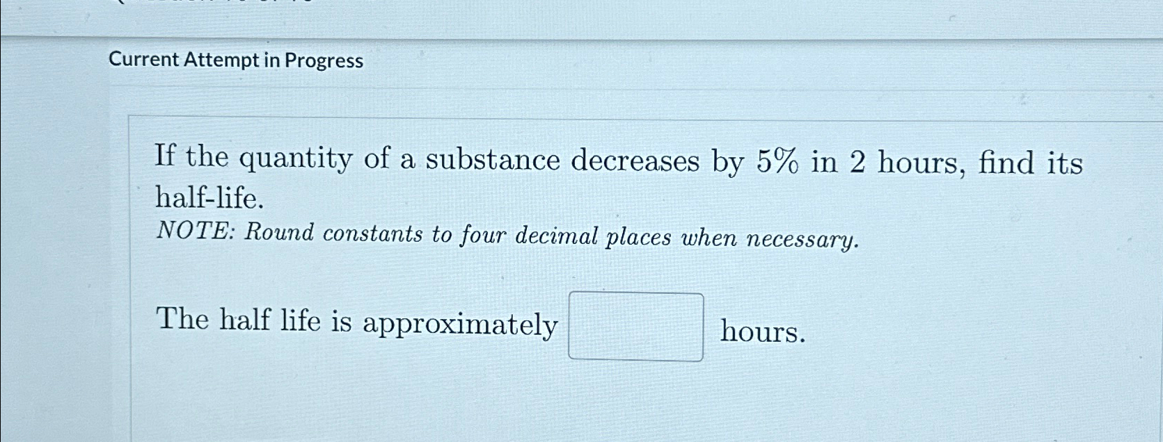 Solved Current Attempt in ProgressIf the quantity of a | Chegg.com