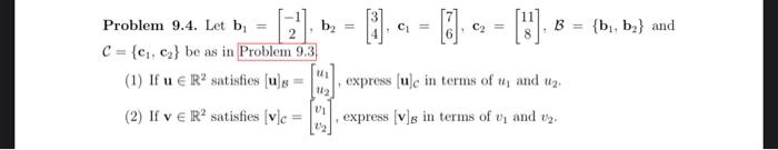 Solved Problem 9.4. Let | Chegg.com