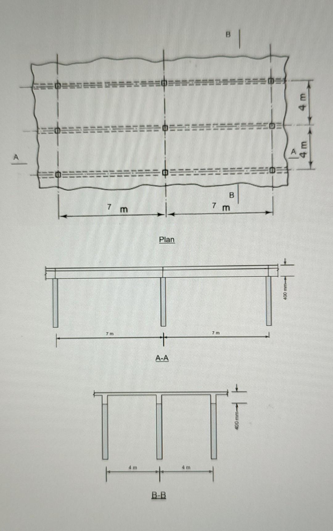 Solved 2. A beam slab system is shown in the figure below. | Chegg.com