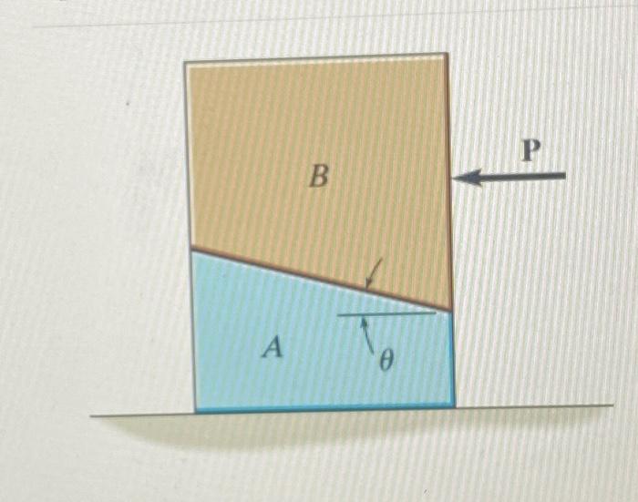 Solved Determine the largest horizontal force P which can be | Chegg.com