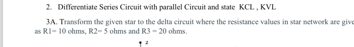 Solved Differentiate Series Circuit with parallel Circuit | Chegg.com