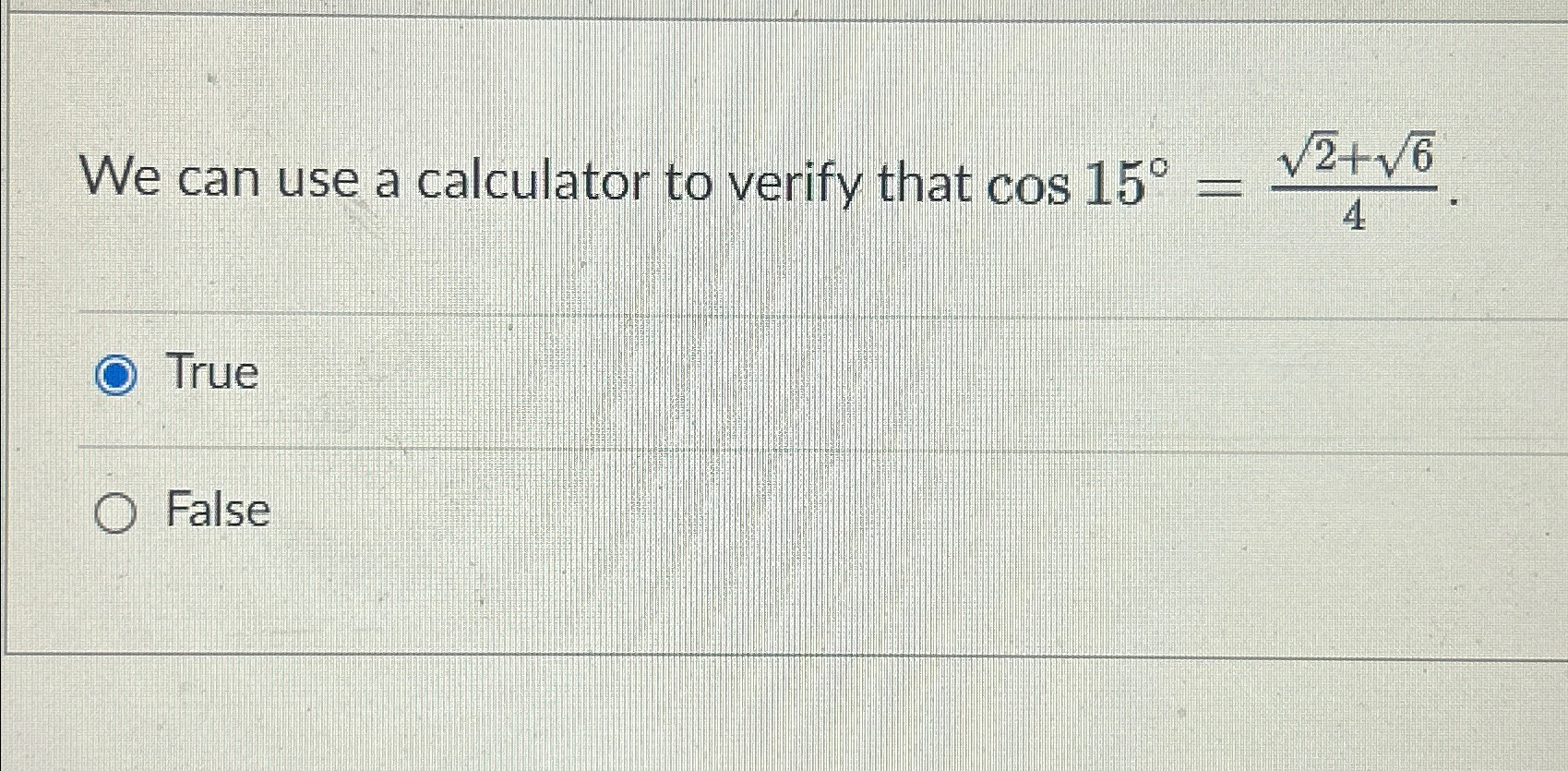 Solved We can use a calculator to verify that | Chegg.com | Chegg.com
