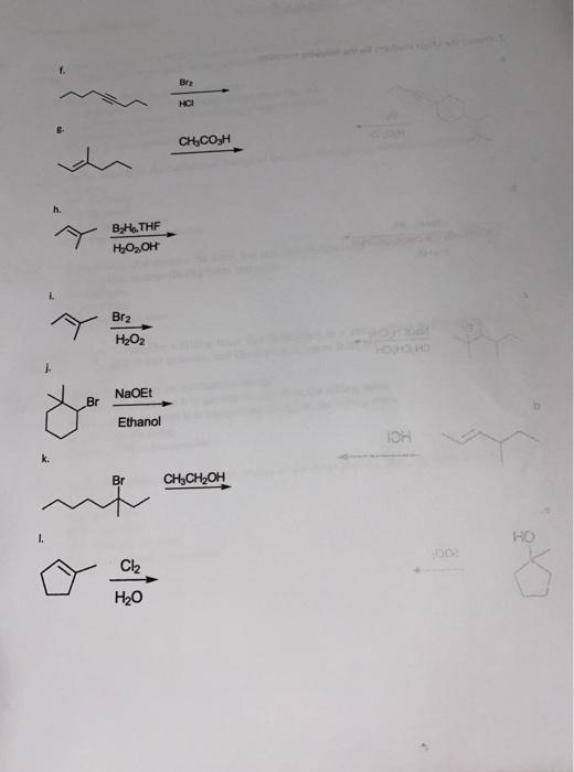 Solved 1. Name the following molecules and draw the | Chegg.com