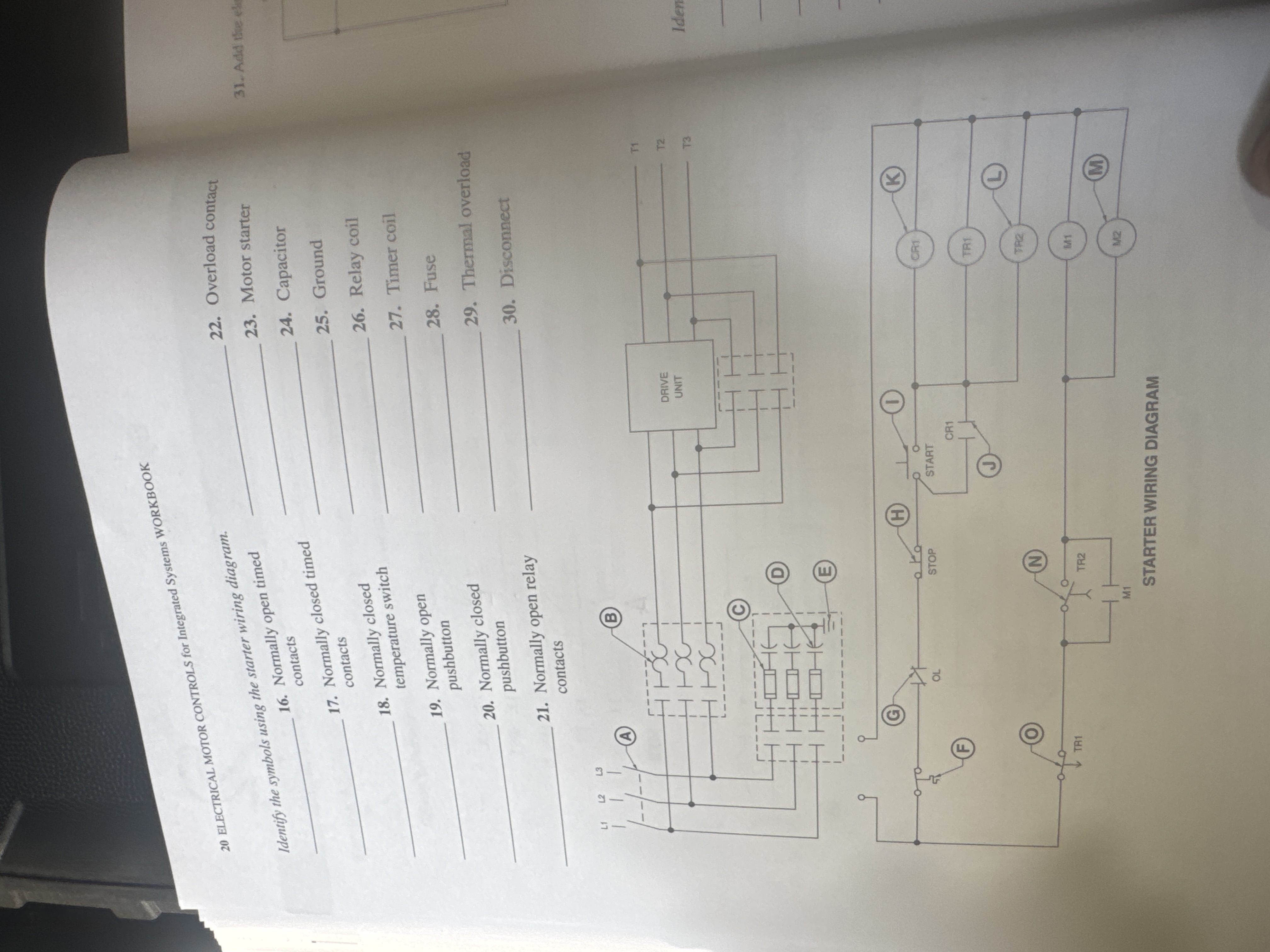 Solved 20 ﻿ELECTRICAL MOTOR CONTROLS for Integrated Systems | Chegg.com