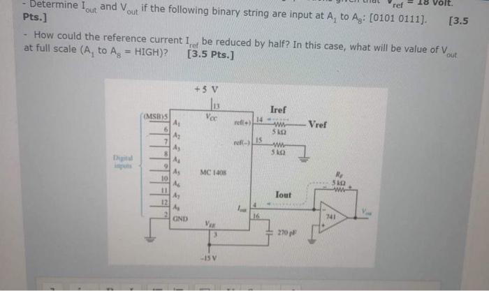 Solved out a) A 4-bit R/2R DAC has a reference voltage of 4 | Chegg.com