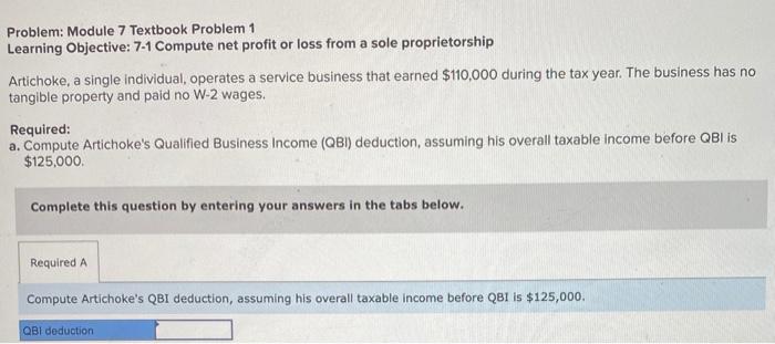 Solved Problem: Module 7 Textbook Problem 1 Learning | Chegg.com