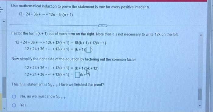 Solved Use mathematical induction to prove the statement is | Chegg.com