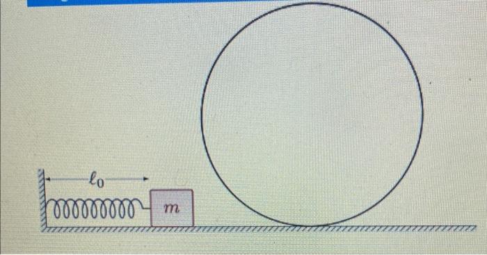 Solved 7. Model a block that is fired from a spring cannon | Chegg.com