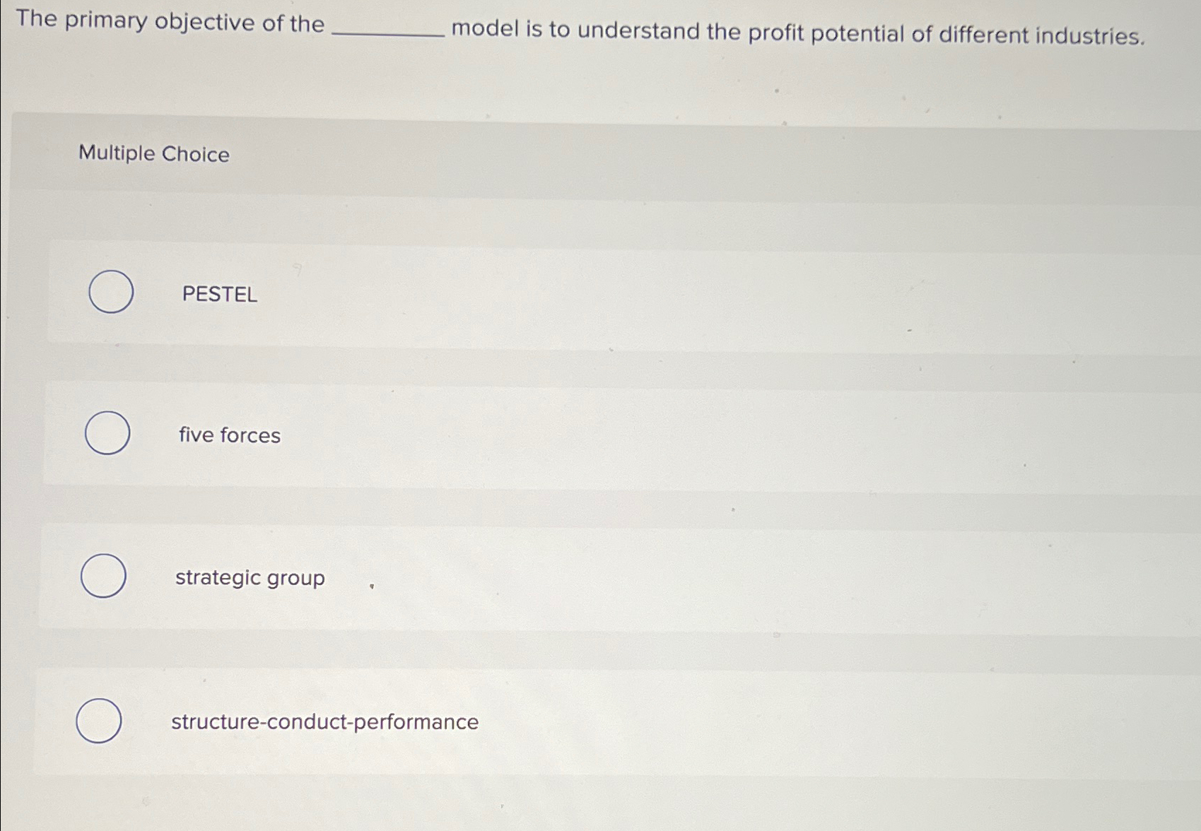 Solved The primary objective of the model is to understand | Chegg.com