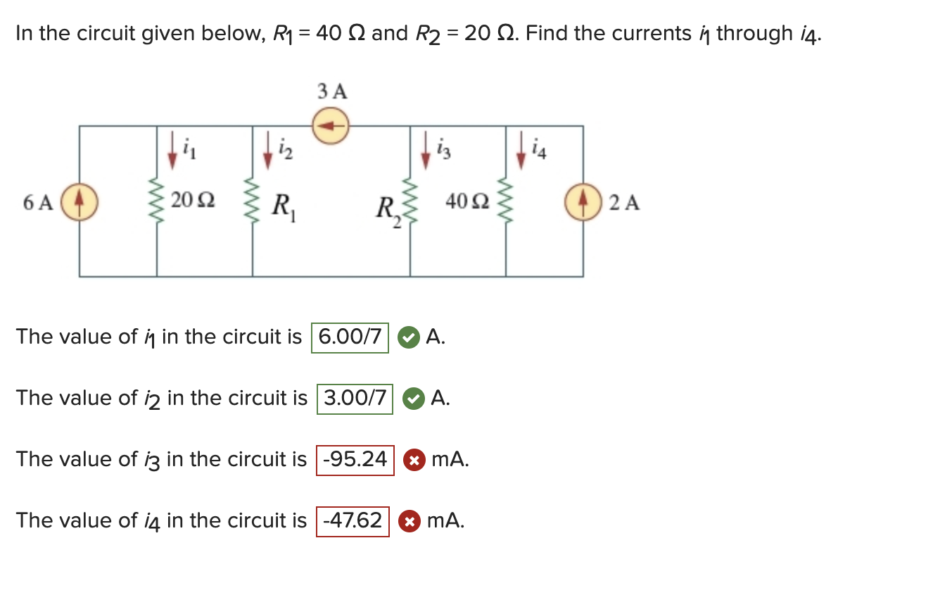 Solved In the circuit given below, R_(1)=40\Omega and | Chegg.com