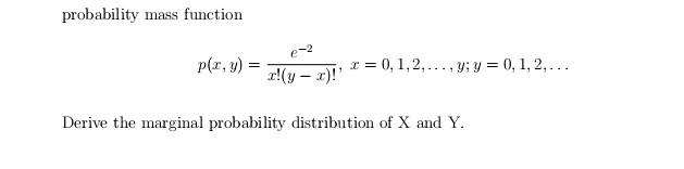 Solved 6 Two Independent Exponential Random Variables X And 5838