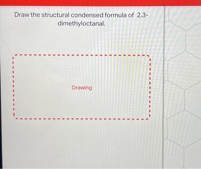 Solved Draw the skeletal (line-bond) structure for | Chegg.com