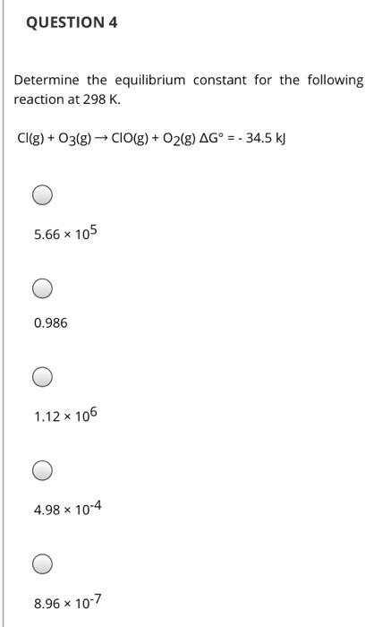 Solved Question 3 Determine The Redox Reaction Represented