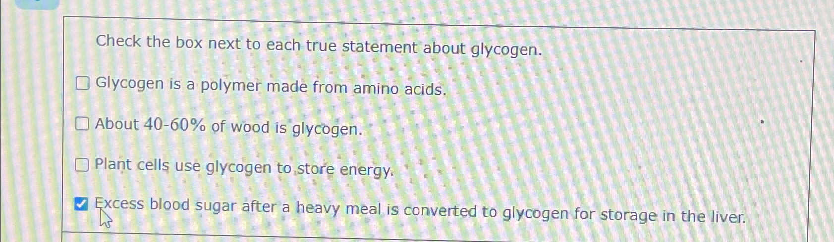 Solved Check the box next to each true statement about | Chegg.com