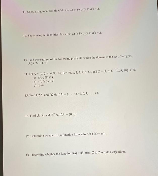 Solved 4. What is the cardinality of each of these sets? a) | Chegg.com