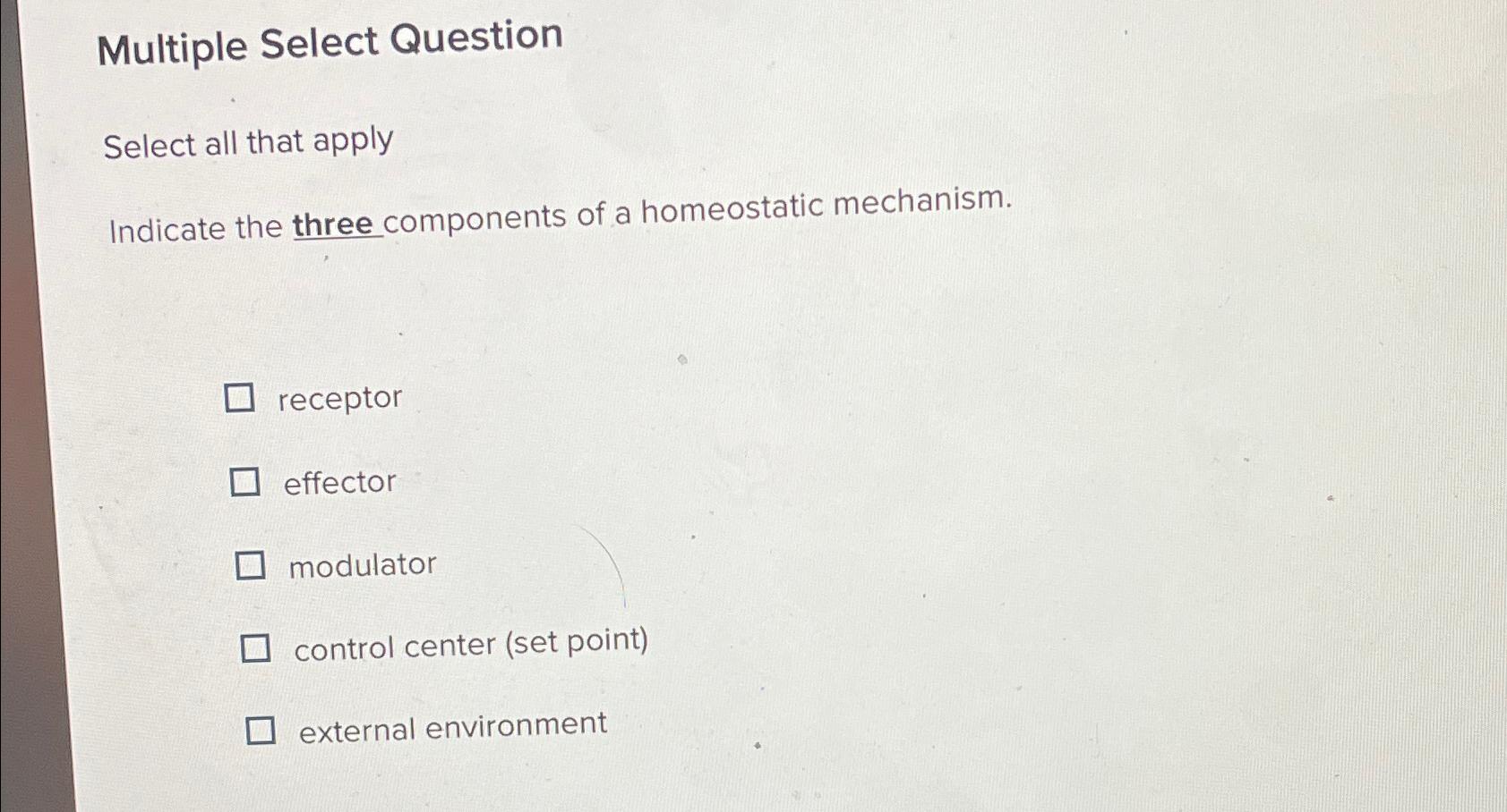 Solved Multiple Select QuestionSelect all that applyIndicate | Chegg.com