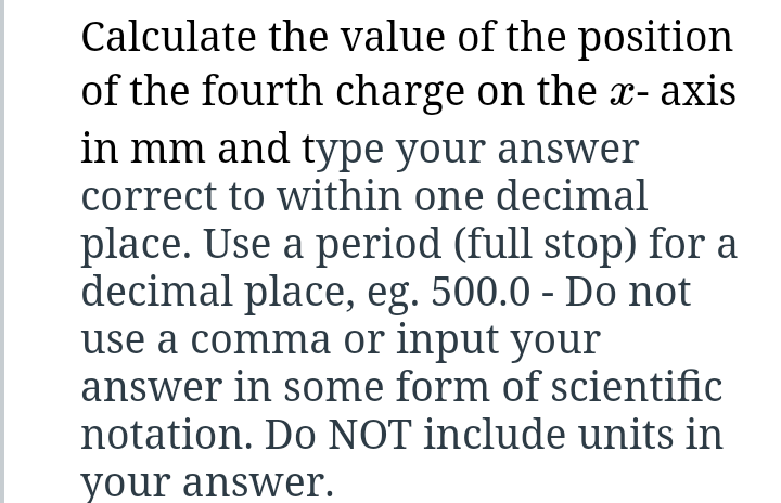 Solved 2 5 points Particle 1 carrying 6.8 uC of charge is | Chegg.com