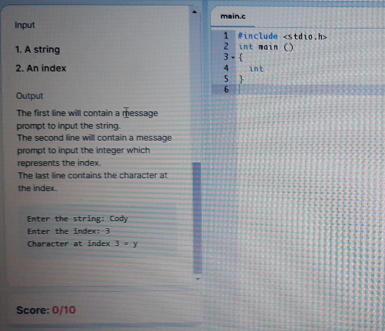 Solved main.c 1. What's in There? by CodeChum Admin 1 | Chegg.com