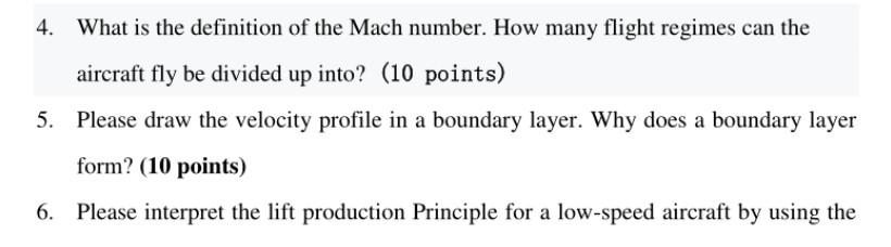 Solved 4. What is the definition of the Mach number. How | Chegg.com