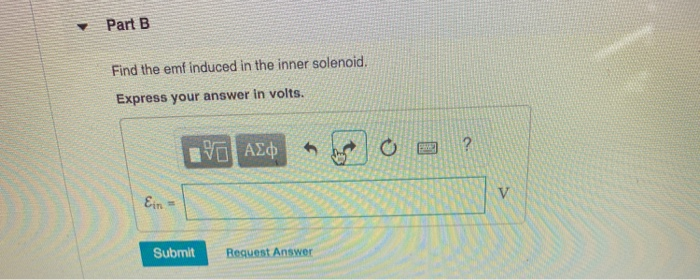 Solved One solenoid is centered inside another. The outer | Chegg.com