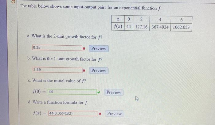 Solved The table below shows some input-output pairs for an | Chegg.com