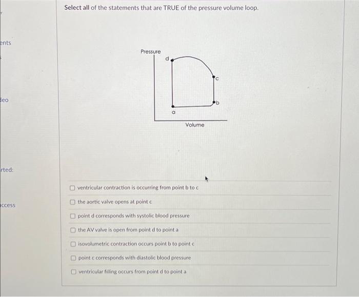 Solved ents deo rted: ccess Select all of the statements | Chegg.com