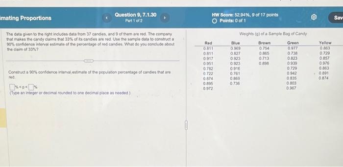 Solved The data given to the right includes data from 37 | Chegg.com