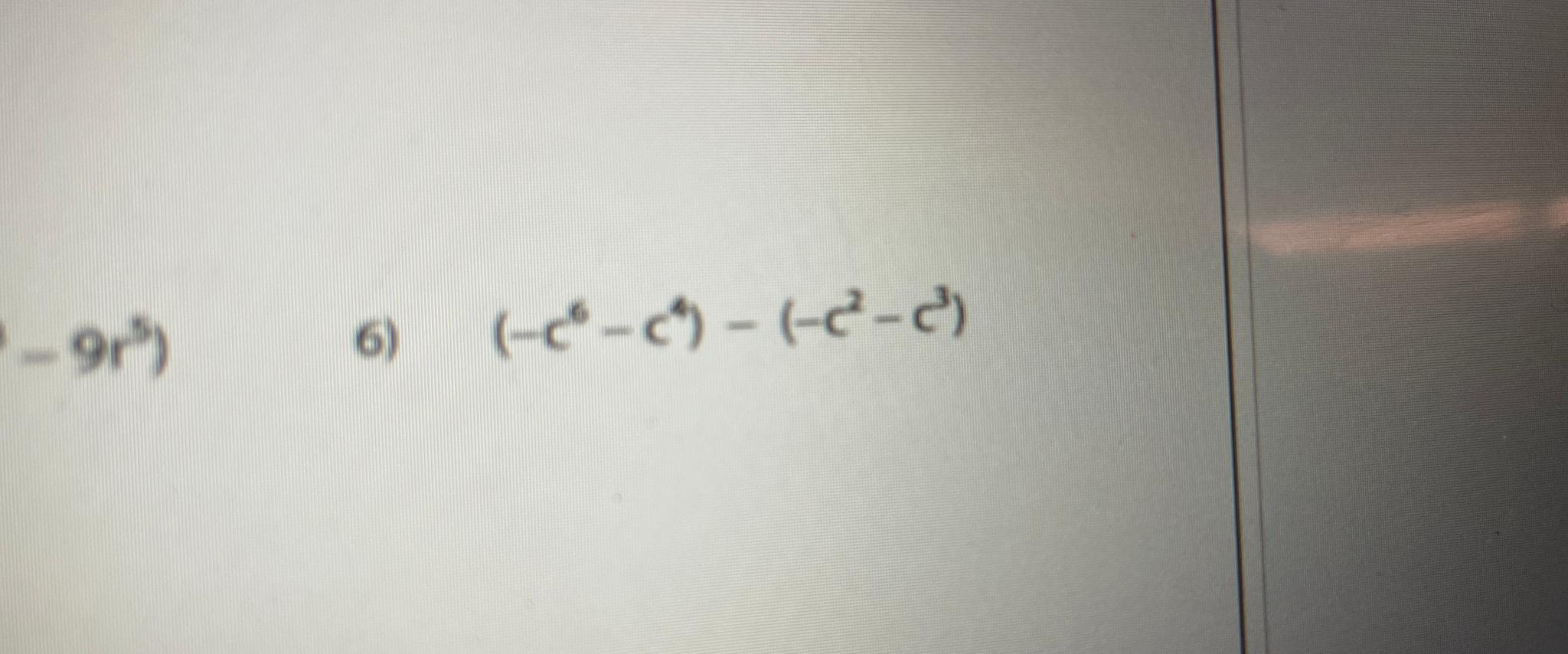 Solved (-c6-c4)-(-c2-c3) | Chegg.com