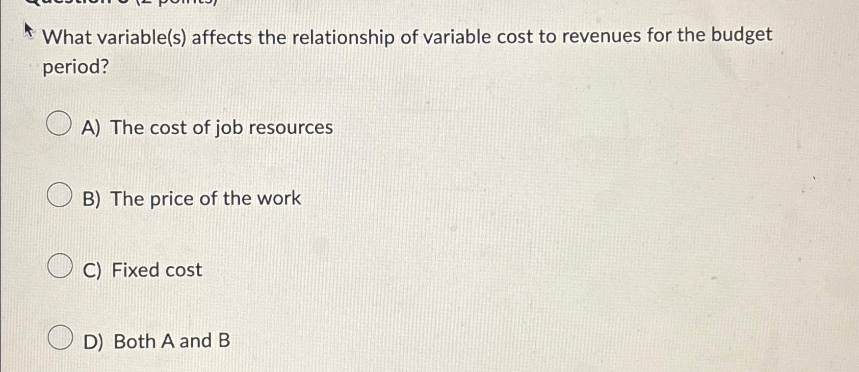 Solved What variable(s) ﻿affects the relationship of | Chegg.com
