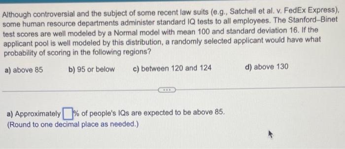 Solved Although controversial and the subject of some recent | Chegg.com