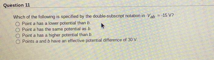 Solved Question 11 Which of the following is specified by | Chegg.com