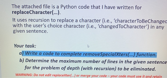 Solved The attached file is a Python code that I have | Chegg.com