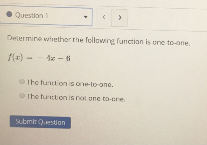 Solved Question 1 > Determine whether the following function | Chegg.com