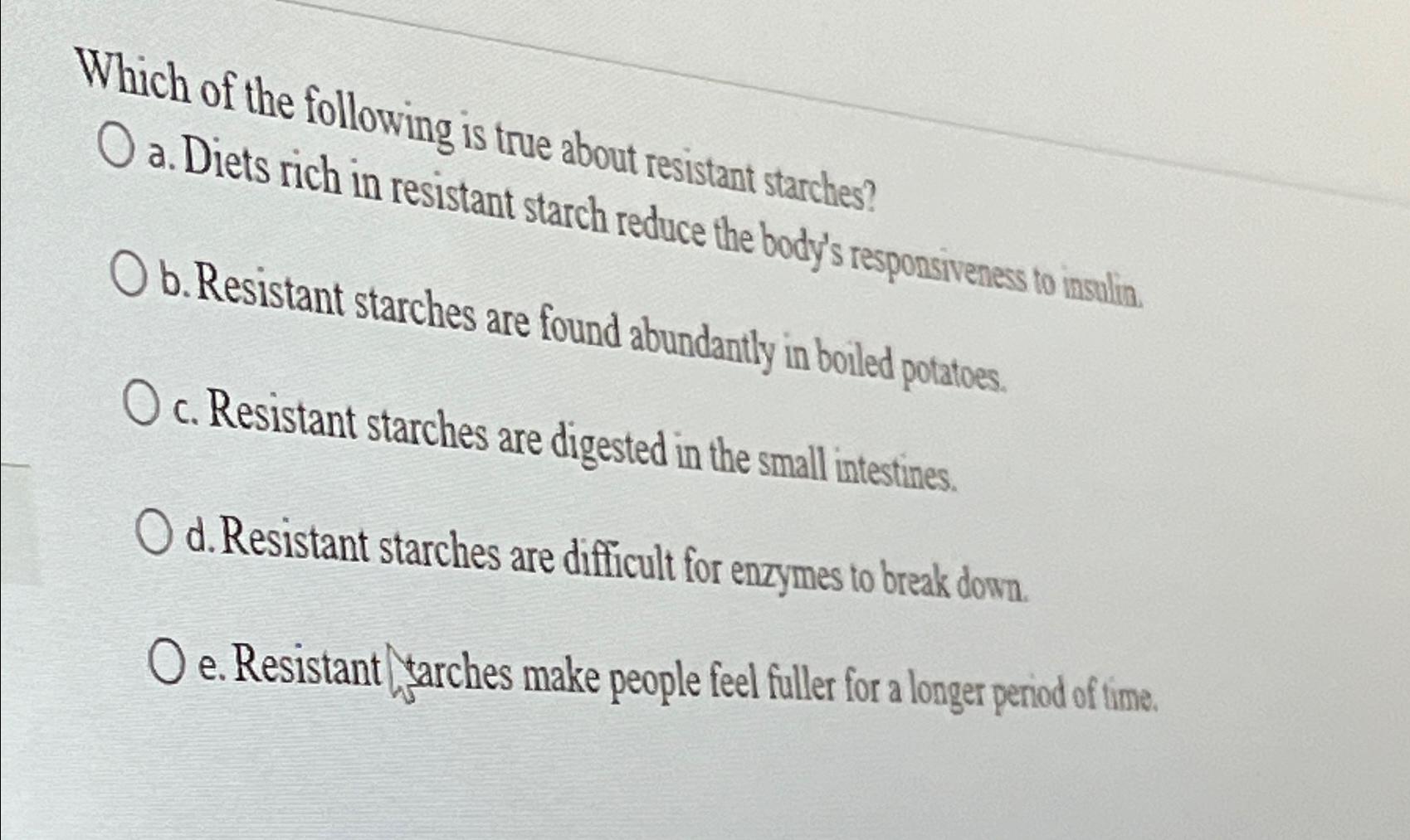 Solved Which of the following is true about resistant | Chegg.com