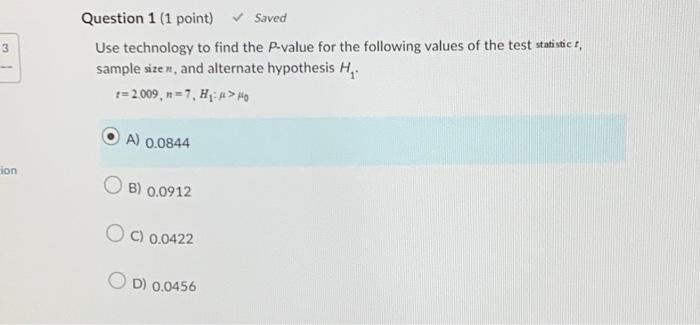 Solved Use technology to find the P-value for the following | Chegg.com