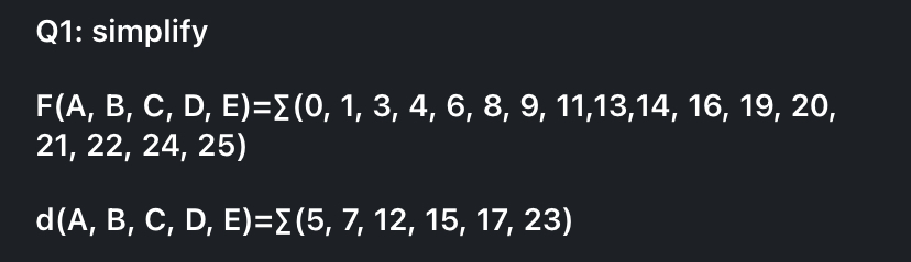 Solved Q1: simplify)(21,22,24,25 | Chegg.com