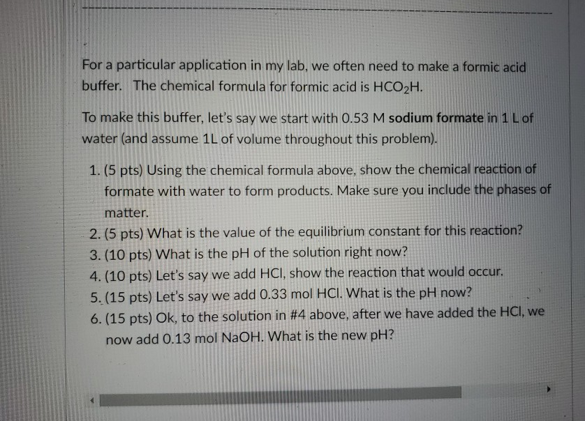 For a particular application in my lab, we often need | Chegg.com